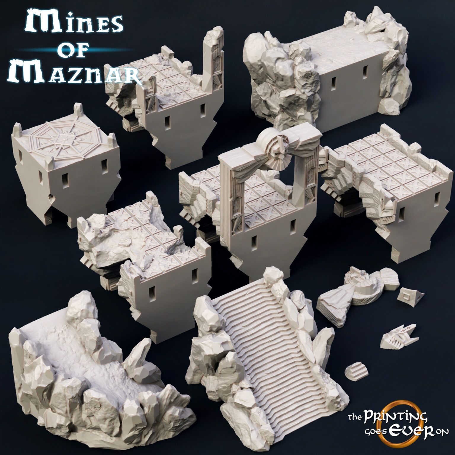 Modular Dwarven Bridge | The Printing Goes Ever On