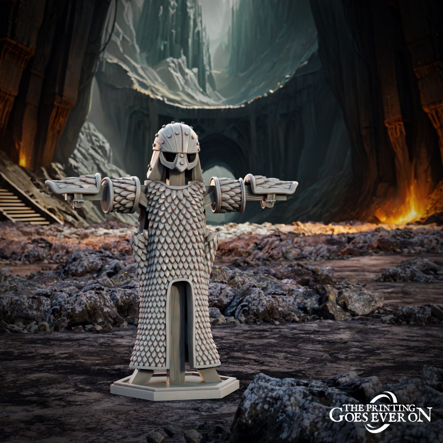 Armor Stand | The Printing Goes Ever On