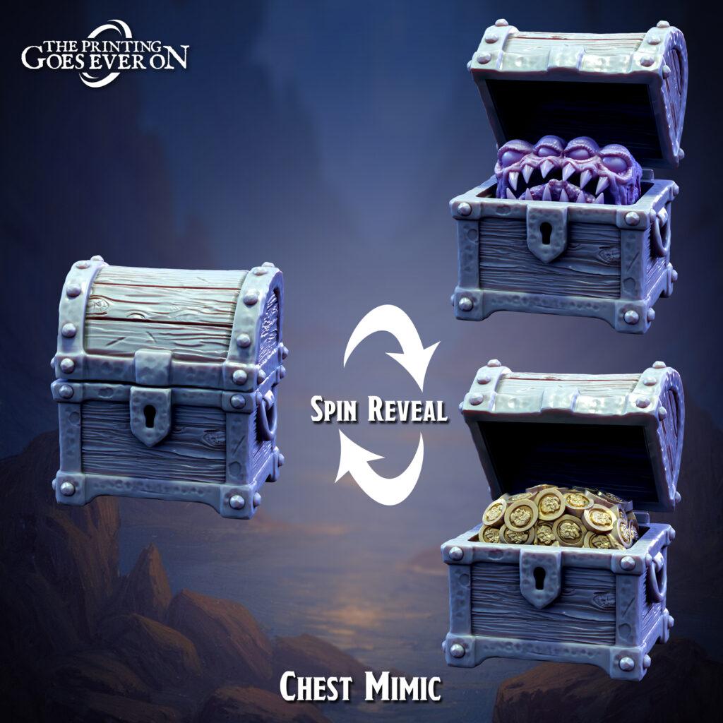 Chest Mimic | The Printing Goes Ever On