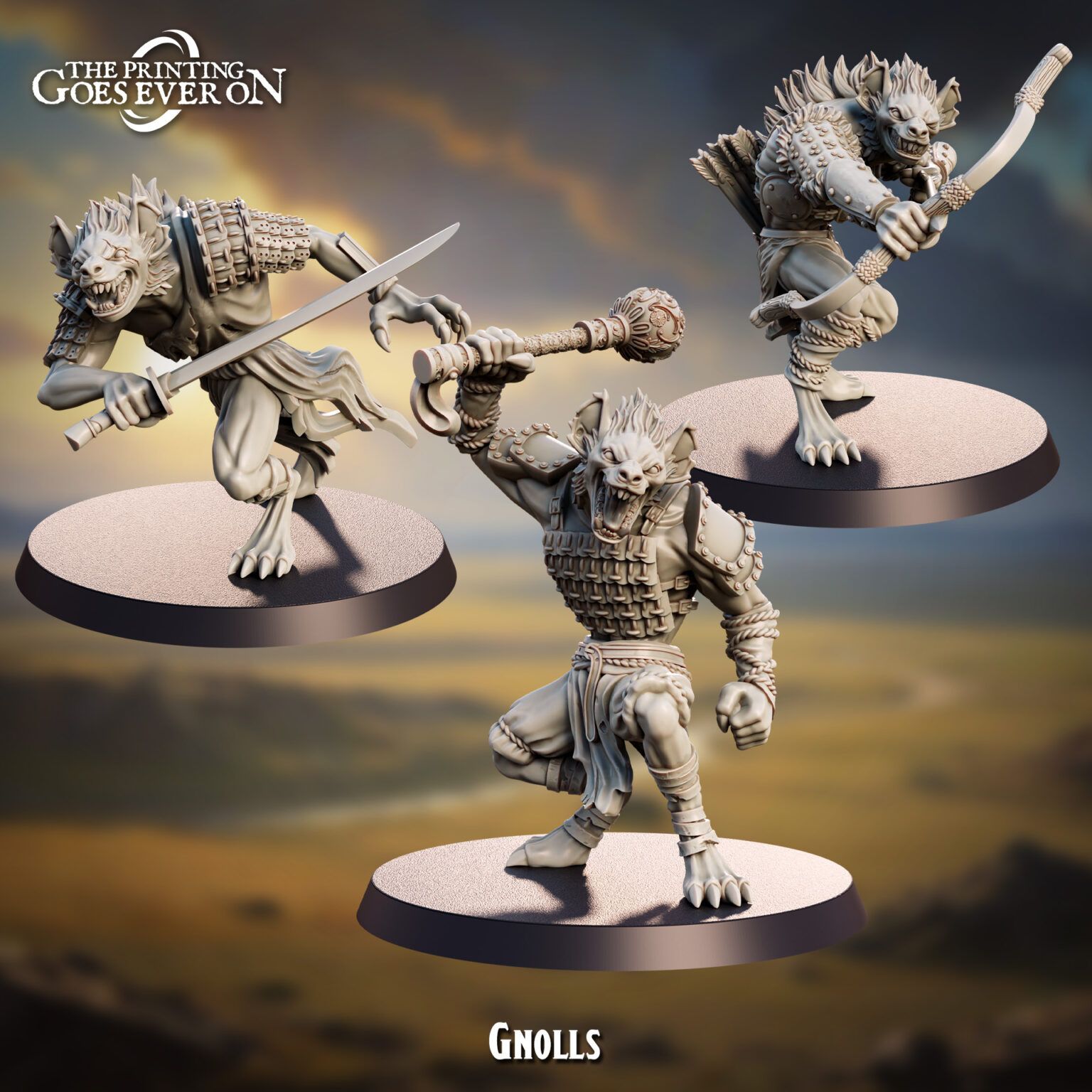 Gnolls Set | The Printing Goes Ever On