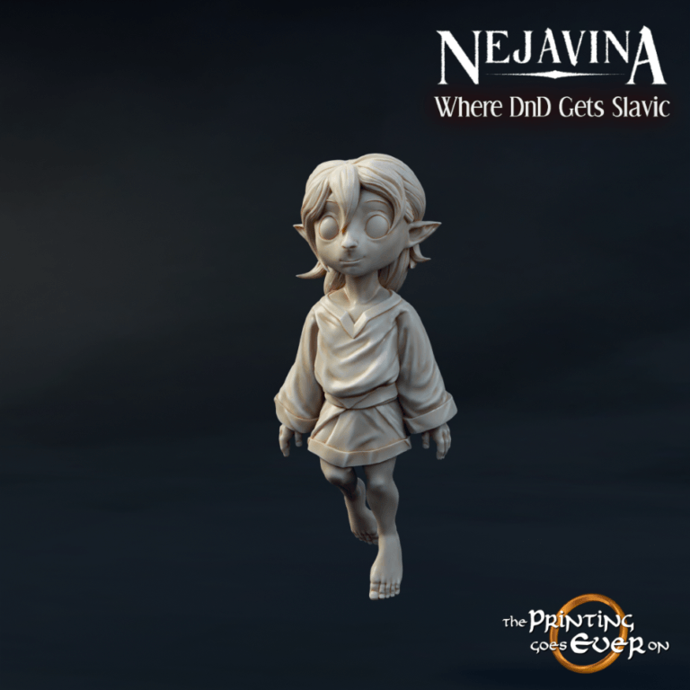 Godling - Slavic Child Demon | The Printing Goes Ever On