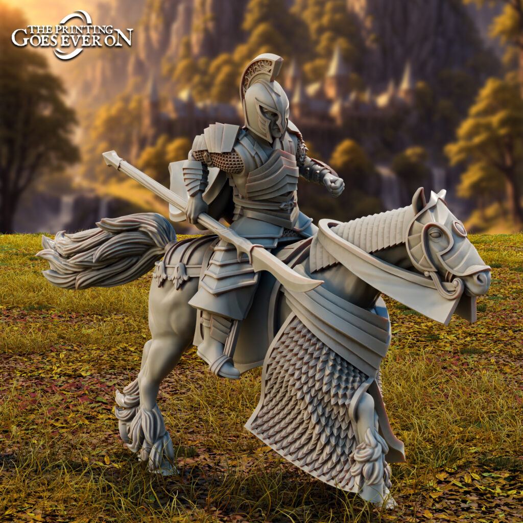 High Elf Knight C | The Printing Goes Ever On