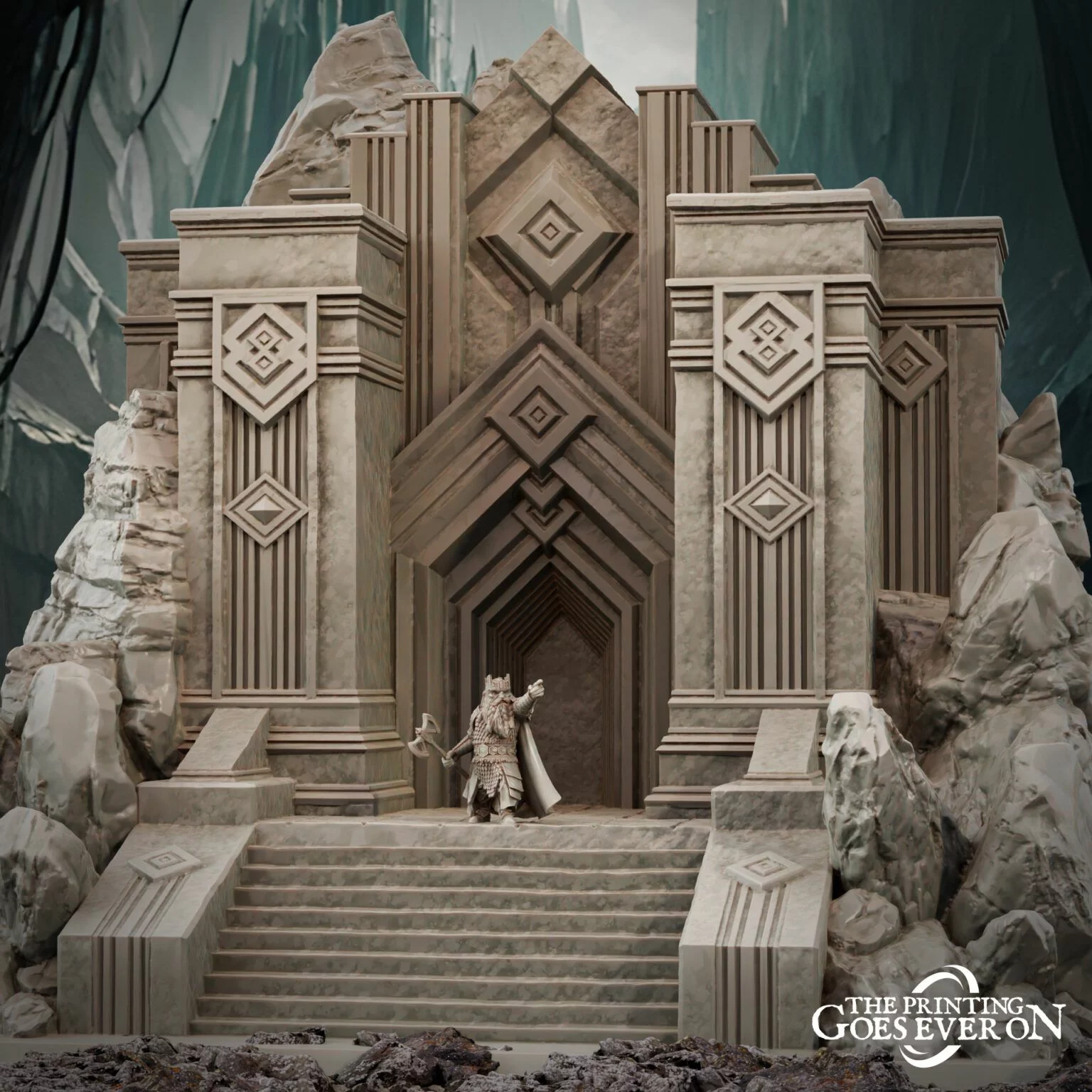 Dwarven Mine Entrance | The Printing Goes Ever On