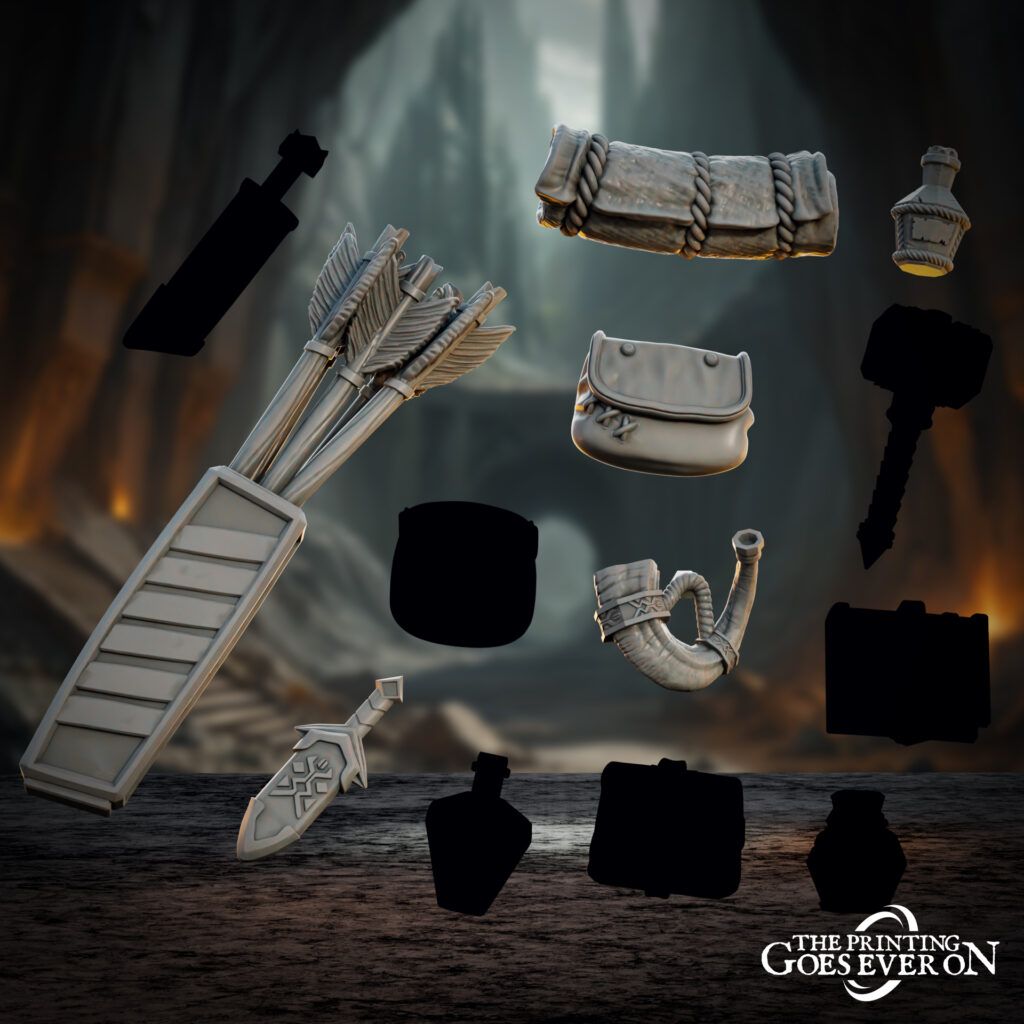 Modular Dwarven Rangers | The Printing Goes Ever On