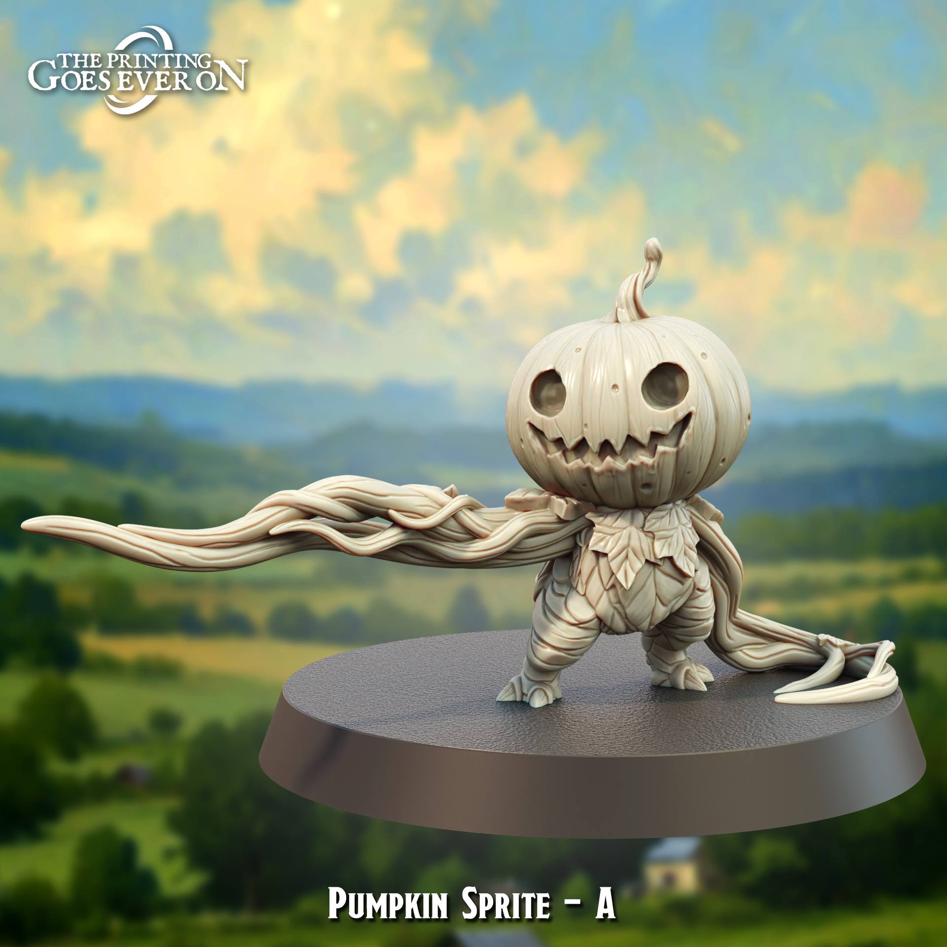 Pumpkin Sprites | The Printing Goes Ever On