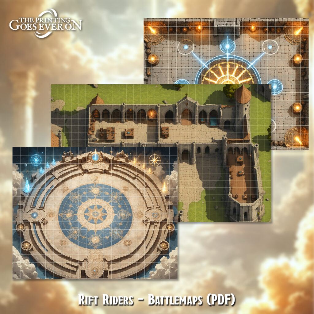 Rift Riders - January 2025 - Complete Bundle | The Printing Goes Ever On