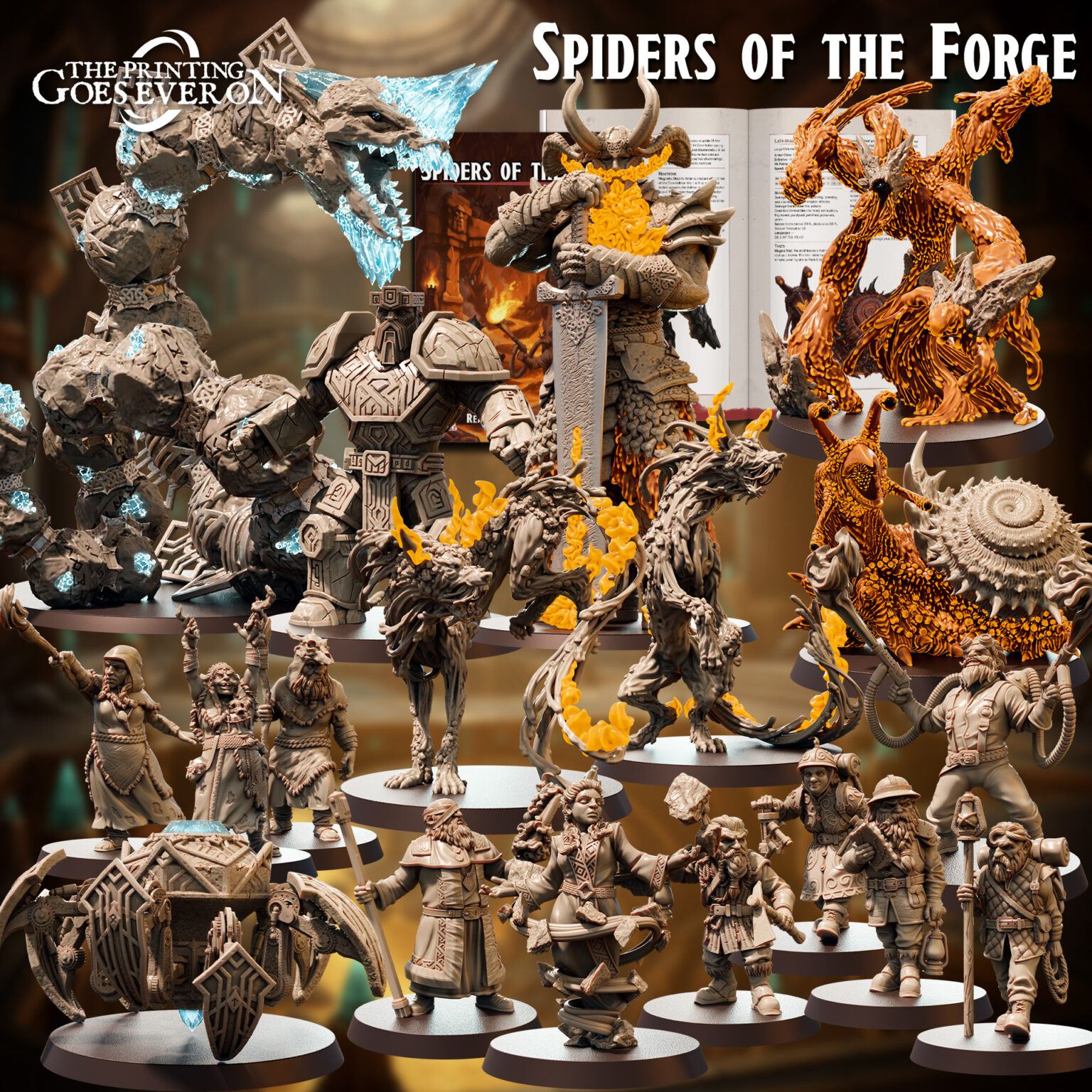 Spiders of the Forge - November 2025 - Complete Bundle | The Printing ...