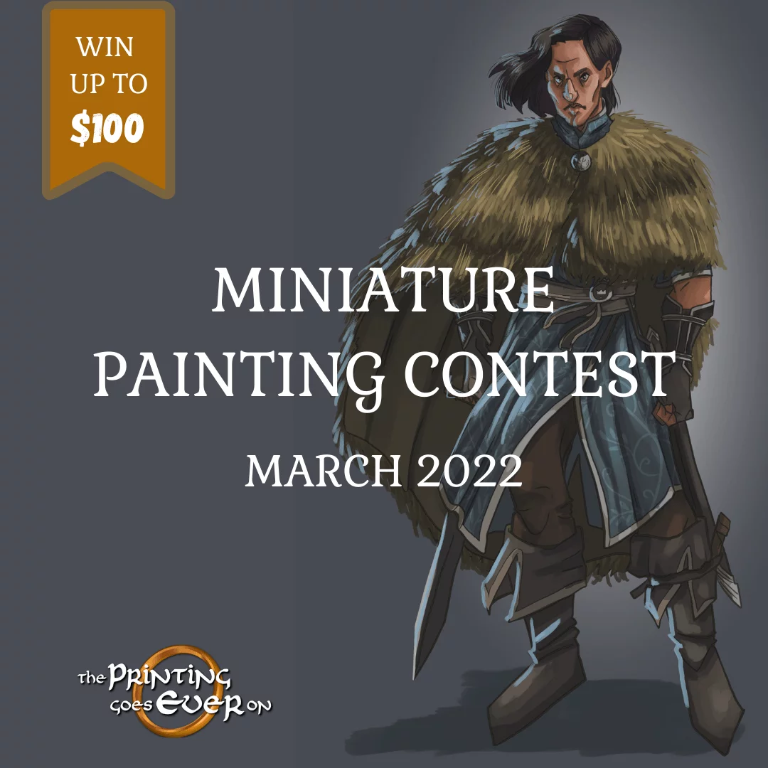 March Painting Contest - Results Announcement | The Printing Goes Ever ...