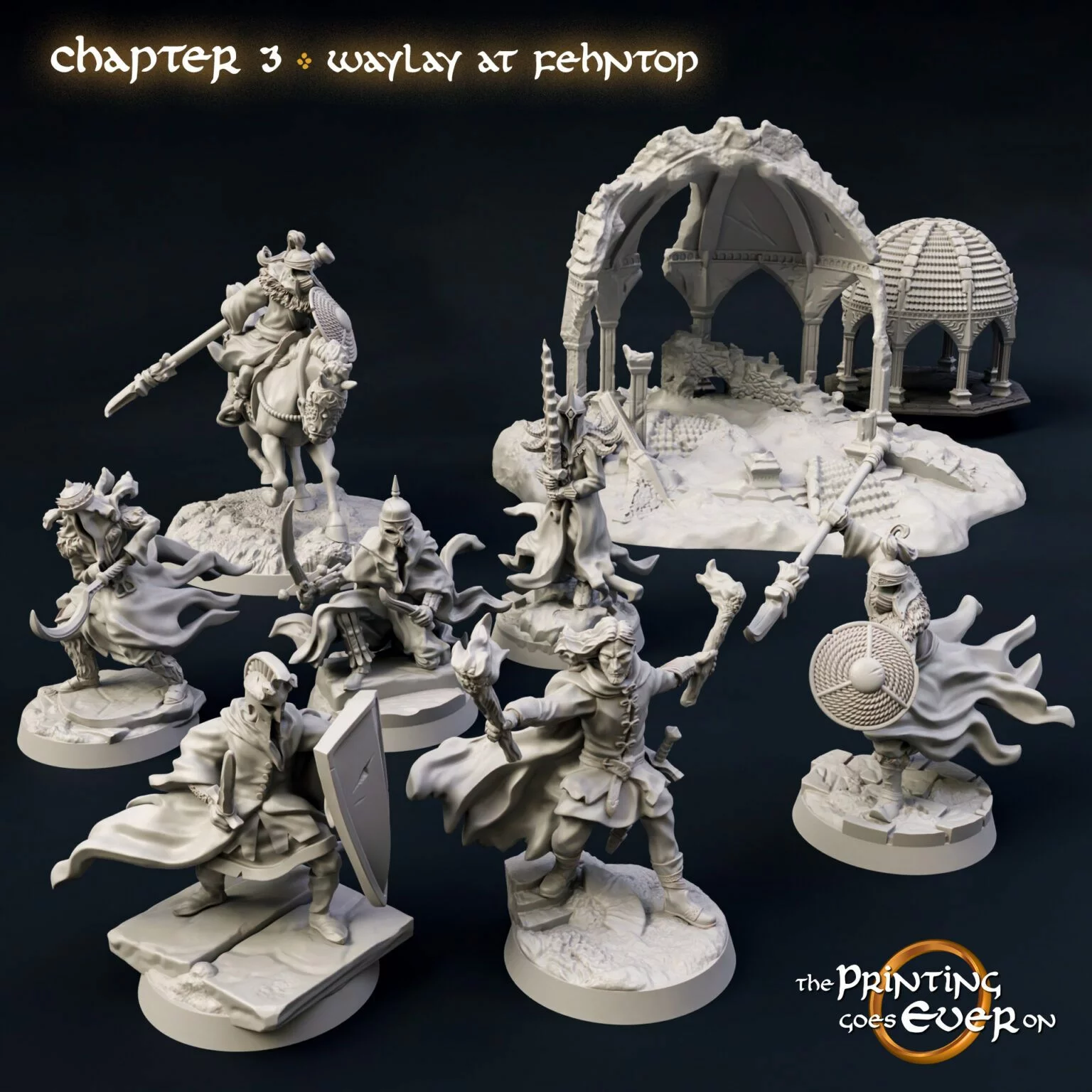 3D Printable Miniatures Patreon – The Printing Goes Ever On
