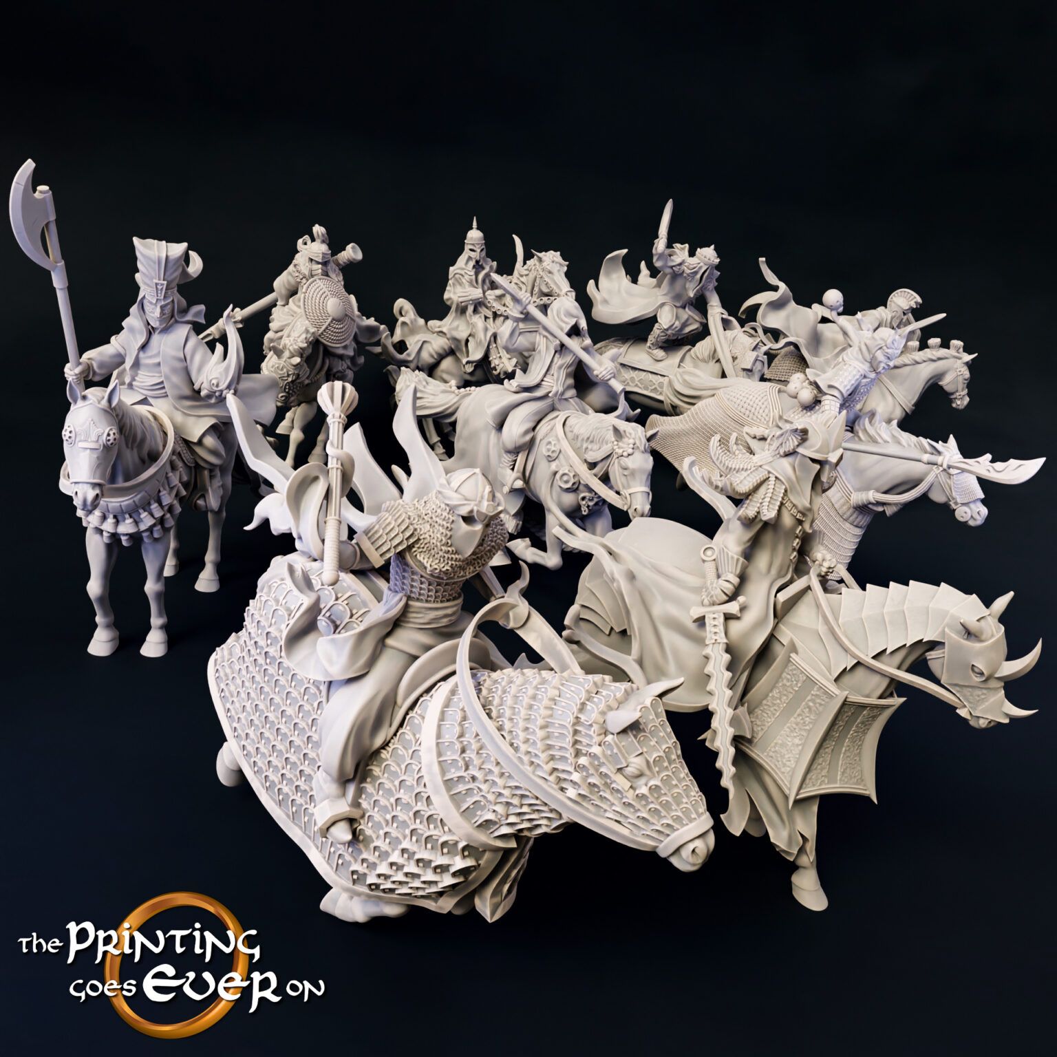 Dark Riders - Mounted | The Printing Goes Ever On