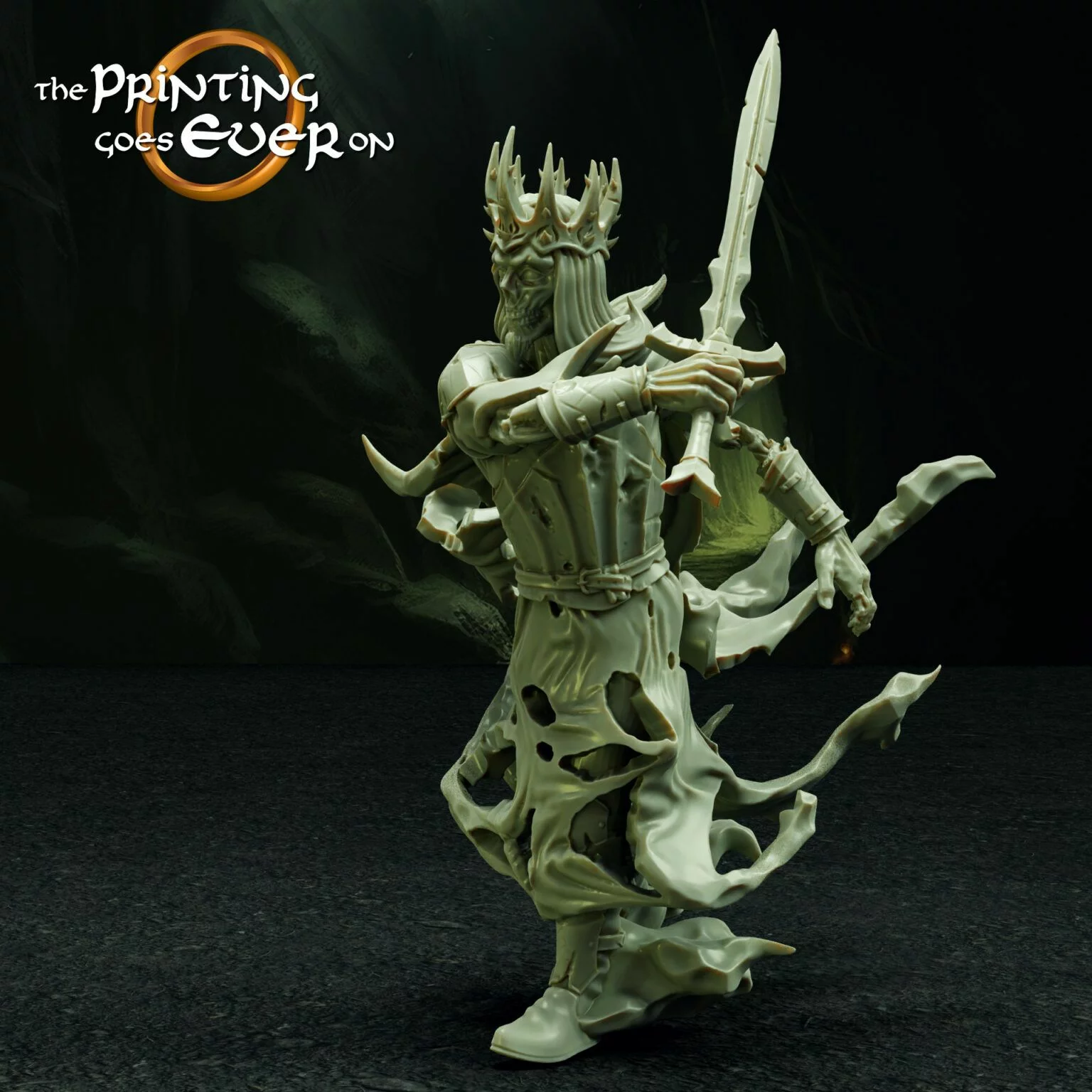 Ghost King - On Foot | The Printing Goes Ever On