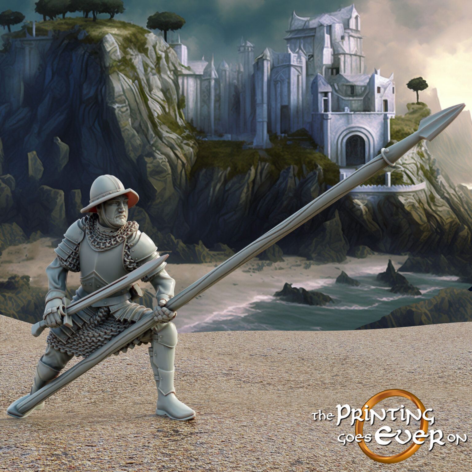 Armored Pikeman - A | The Printing Goes Ever On