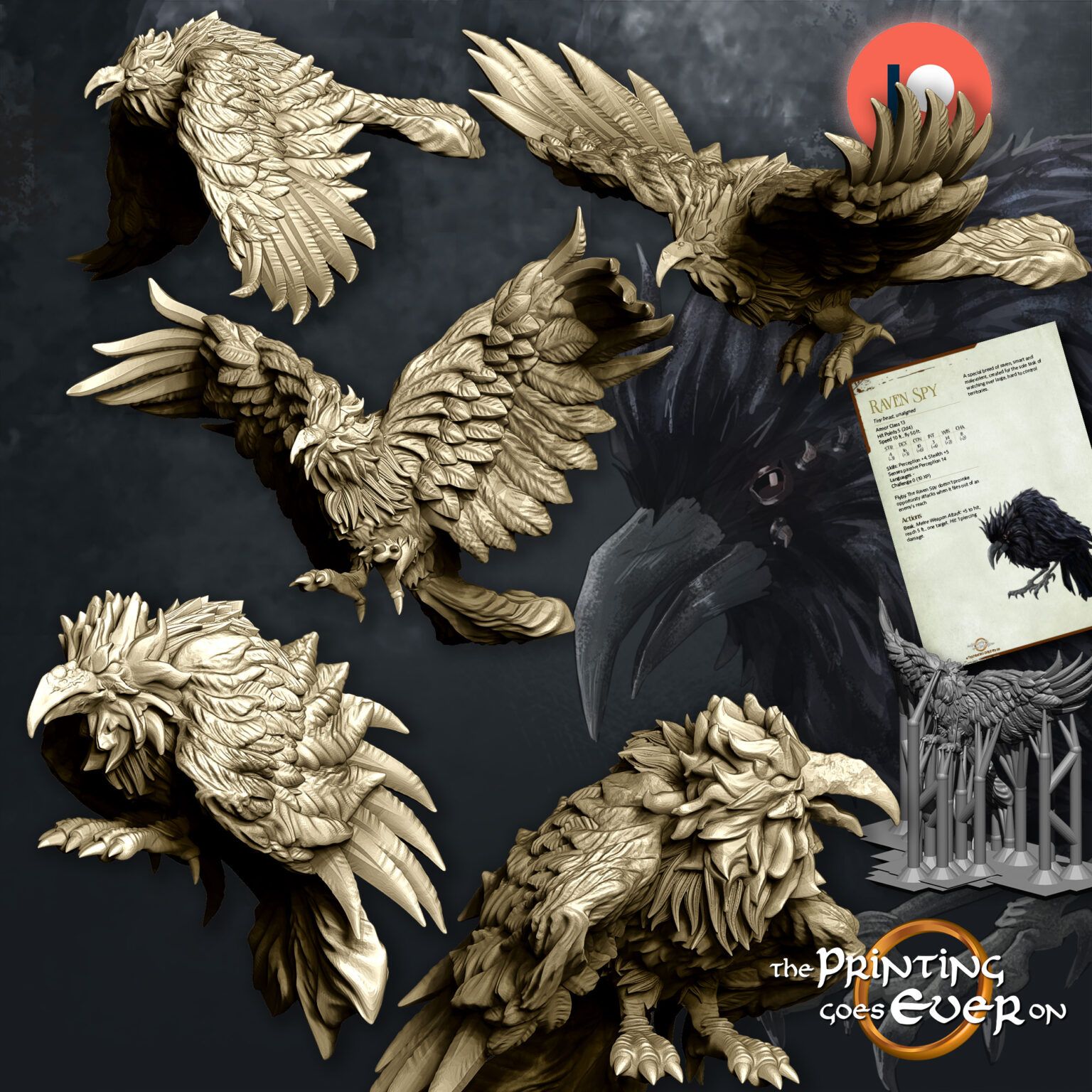 Five Raven Spies Bundle | The Printing Goes Ever On