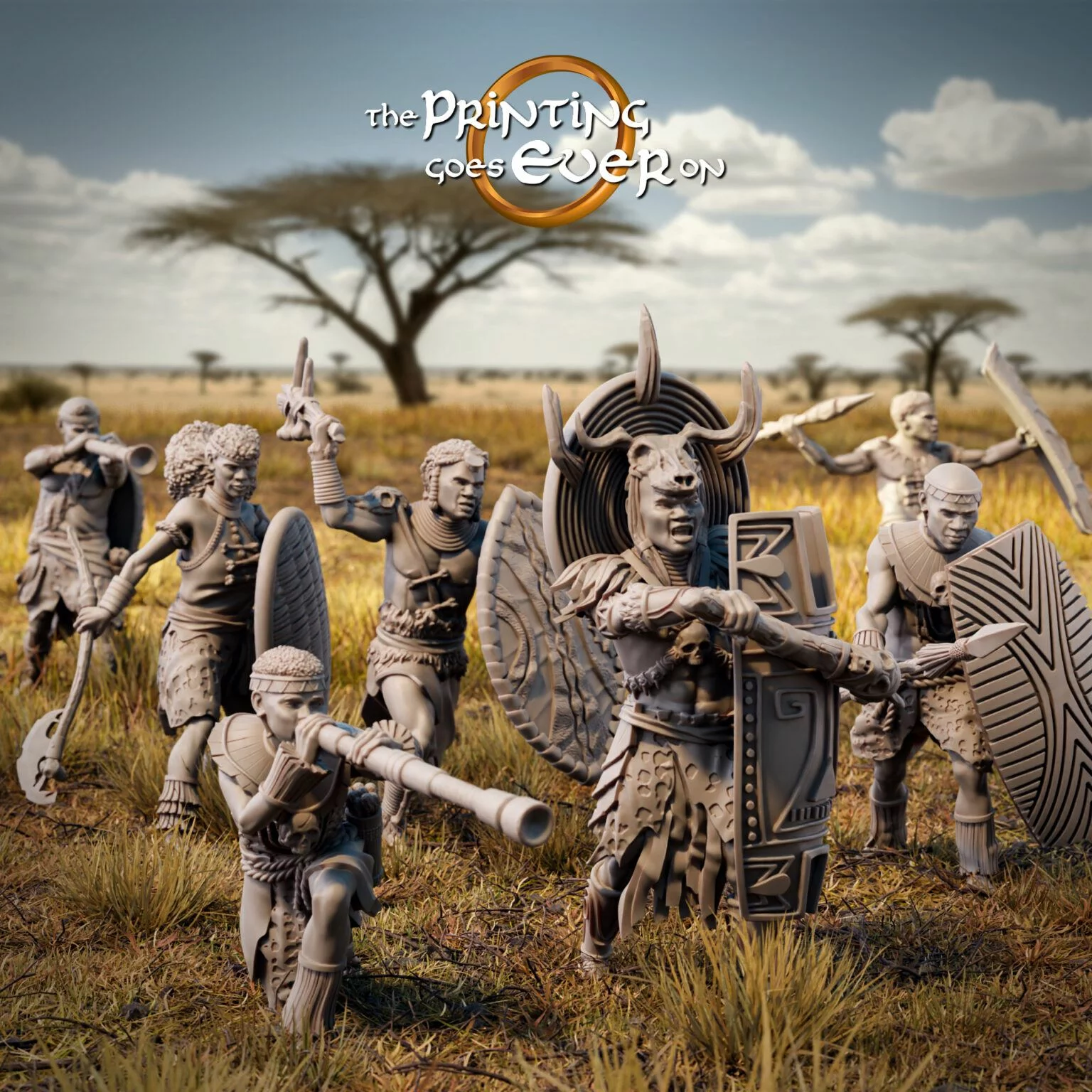 Tribal Warriors | The Printing Goes Ever On